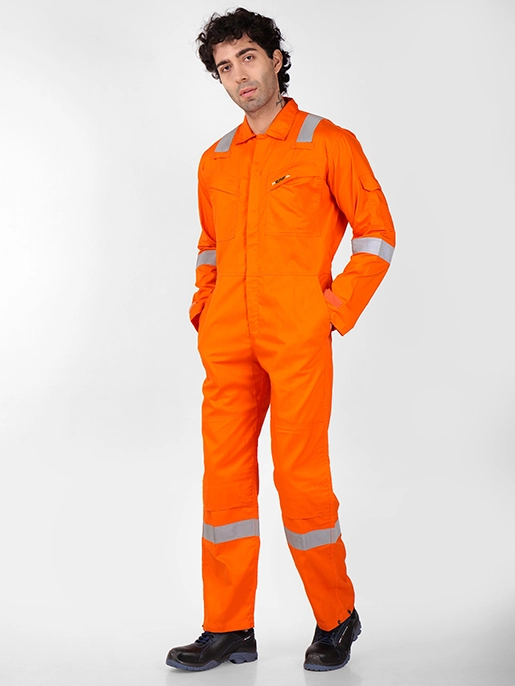GR 100 - Cotton Coverall with Reflective Tape