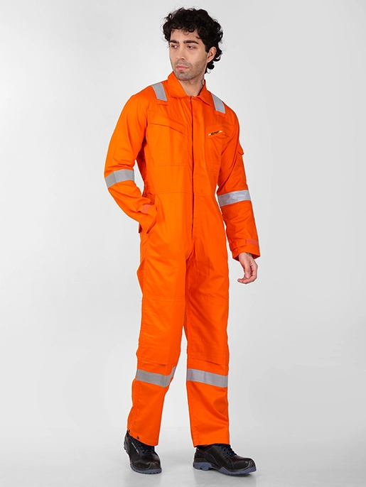 GR 100 - Cotton Coverall with Reflective Tape